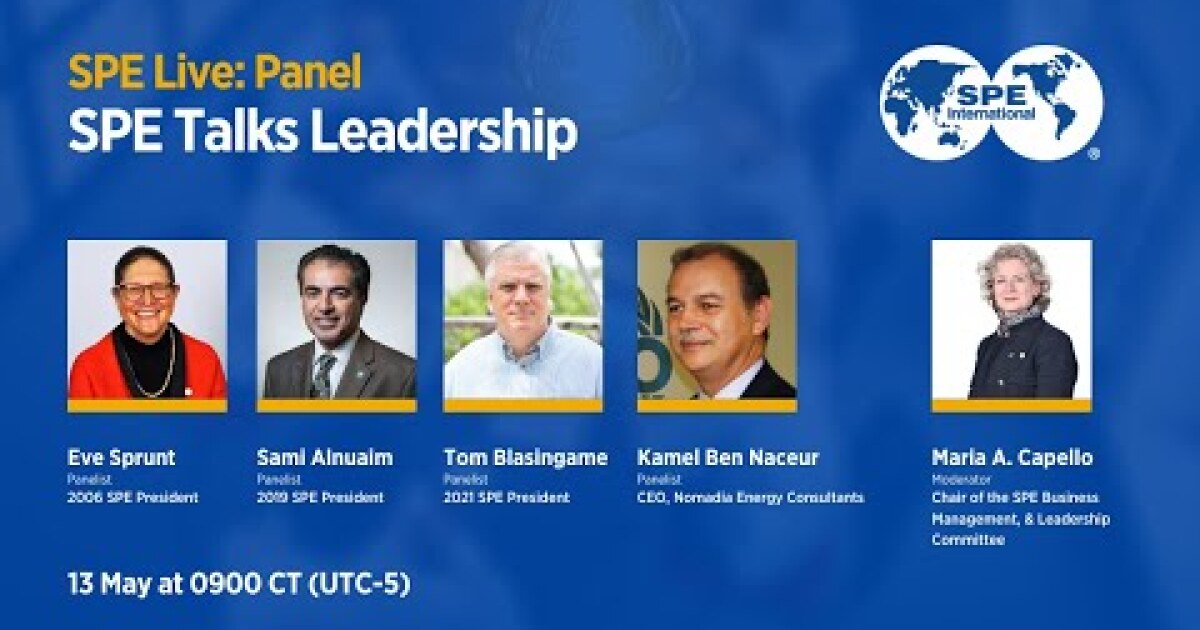 SPE Talks Leadership (LIVE)