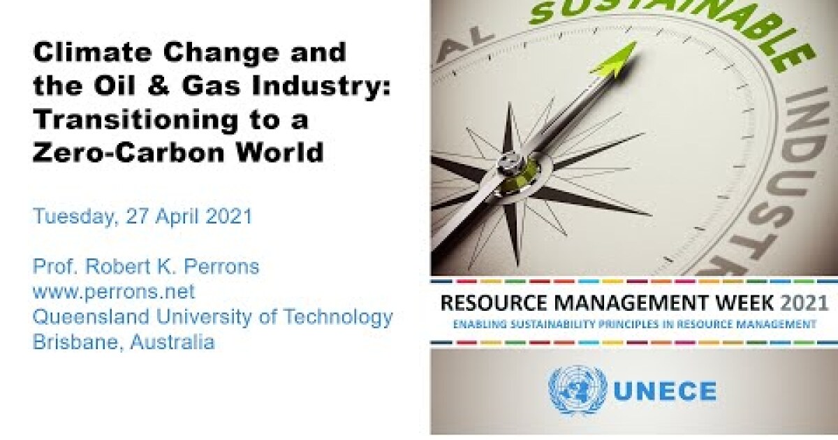 Climate Change and the Oil and Gas Industry: Transitioning to a Zero ...