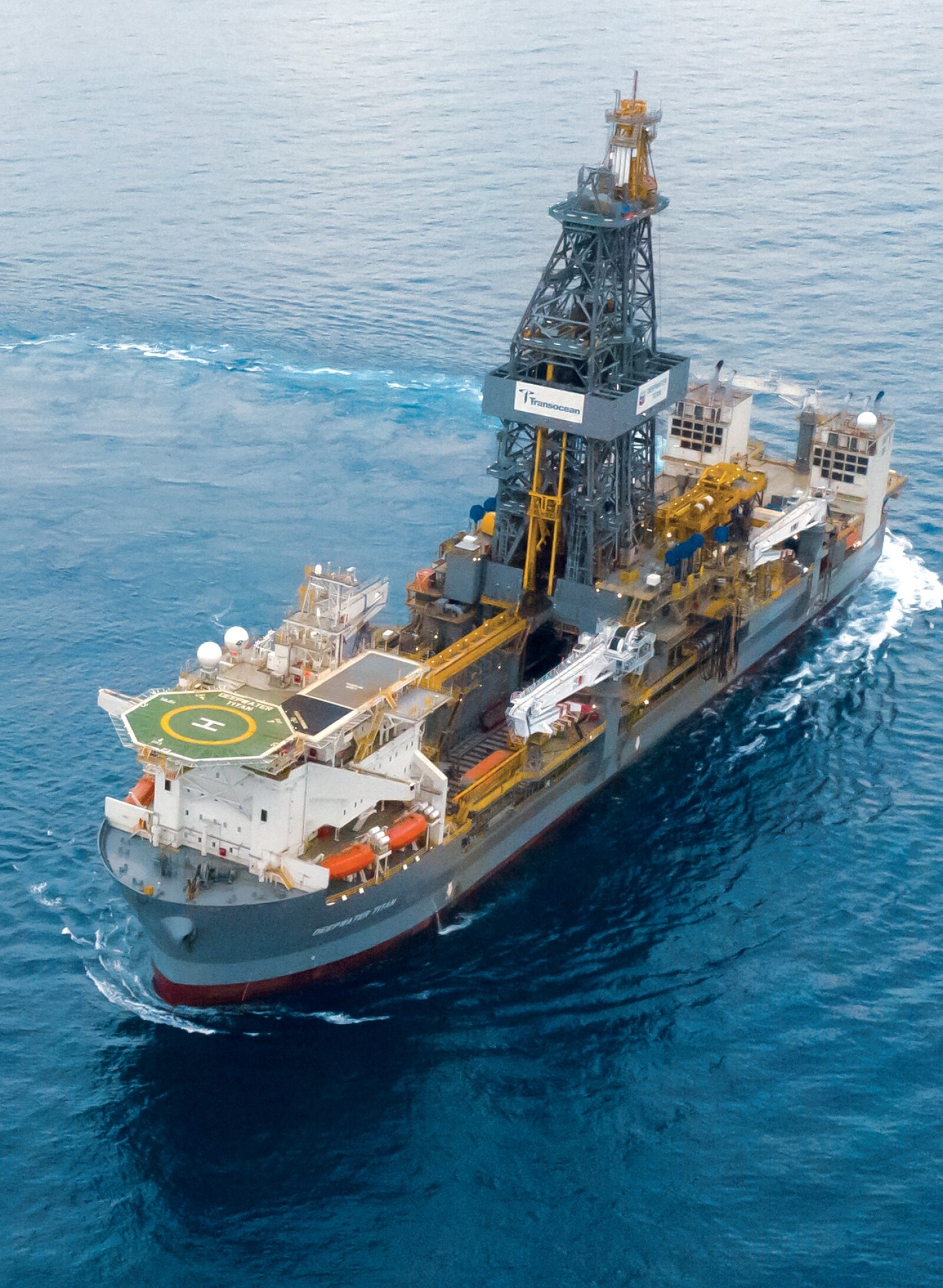 World’s Second 8th-Generation Drillship Delivered to Transocean