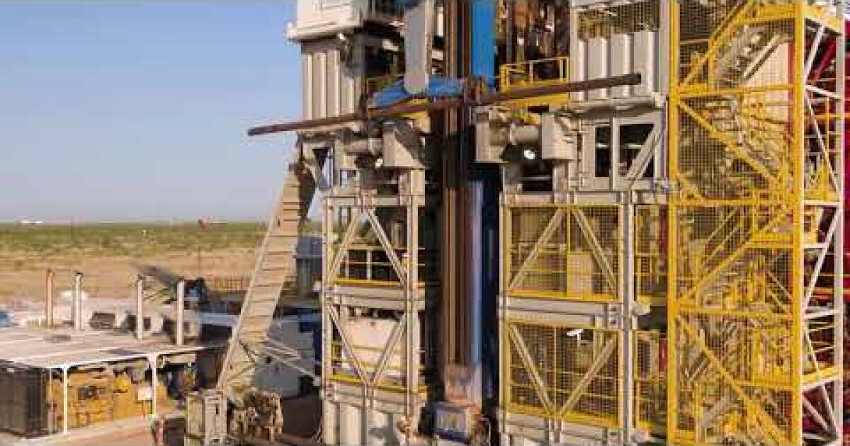 PACE®-R801, the World’s First Fully Automated Land Drilling Rig