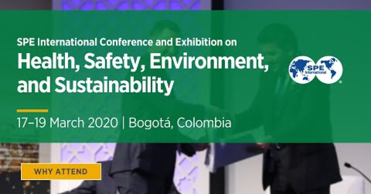 Why Attend SPE’s International HSE and Sustainability Conference